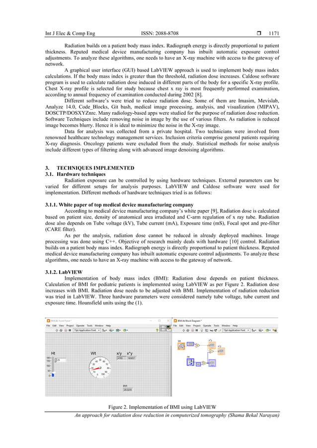 An approach for radiation dose reduction in computerized tomography | PDF