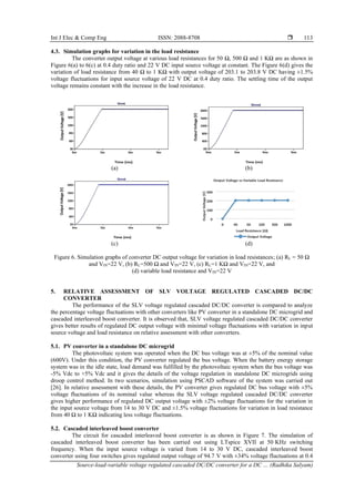 Source-load-variable voltage regulated cascaded DC/DC converter for a ...