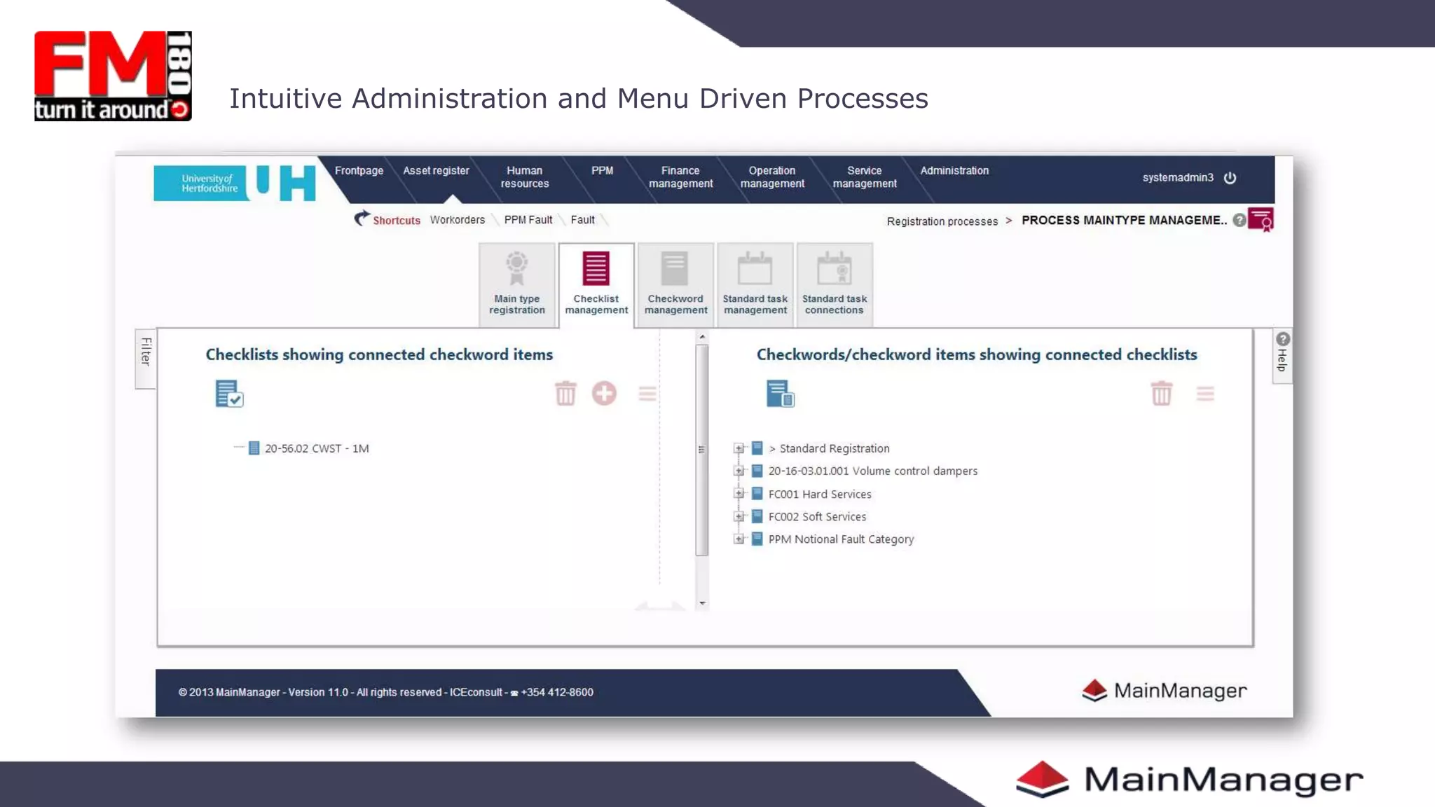 MainManager CAFM product overview | PPTX