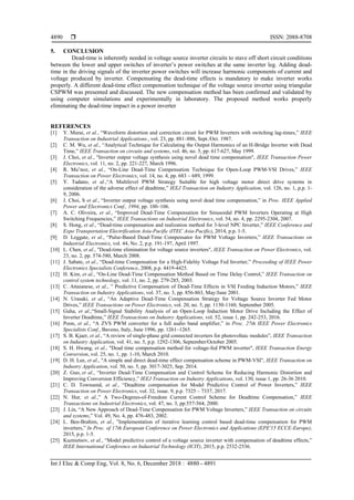 New Dead-Time Compensation Method of Power Inverter Using Carrier Based ...