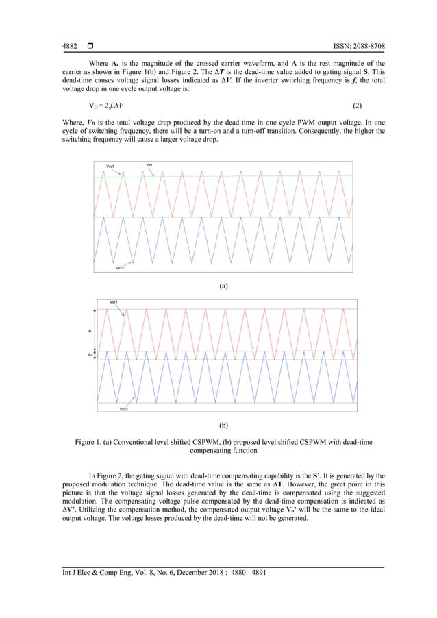 New Dead-Time Compensation Method of Power Inverter Using Carrier Based Sinusoidal Pulse-Width ...