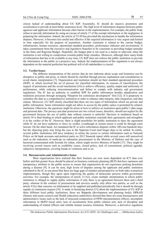 The Indonesia Public Information Disclosure Act (UU-KIP): Its ...