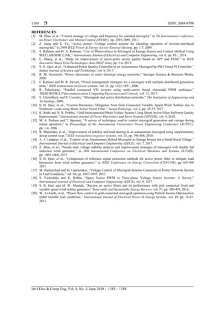 Improving Voltage Profile of Islanded Microgrid using PI Controller | PDF