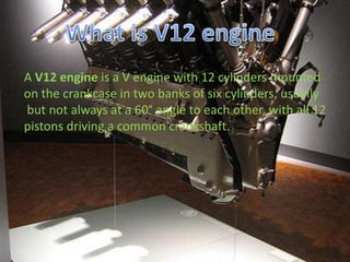 V12 engine | PPT