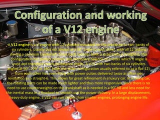 V12 engine | PPT