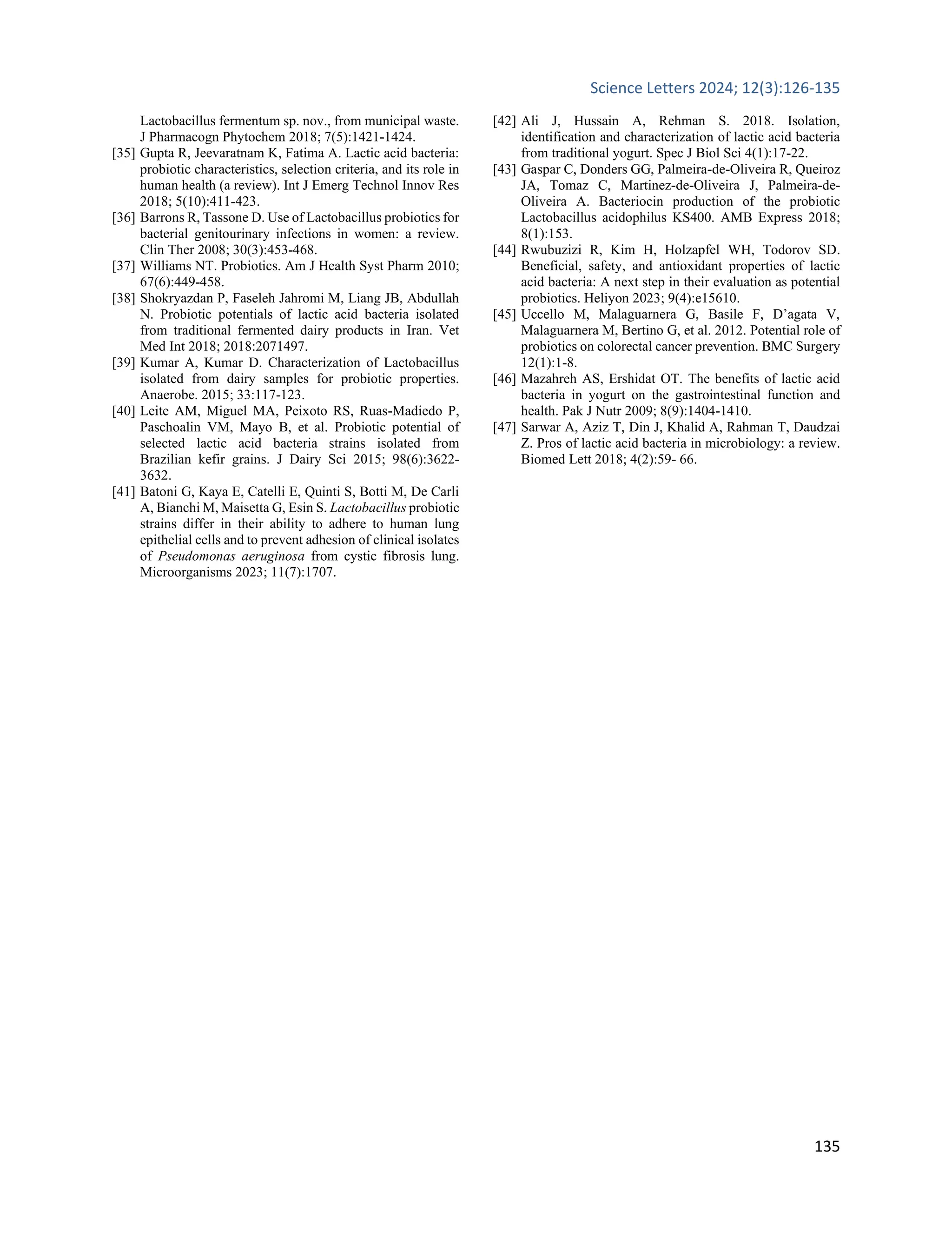 Health benefits and therapeutic potential of yogurt derived ...