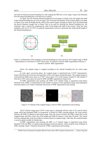 Mobile based Automated Complete Blood Count (Auto-CBC) Analysis System ...