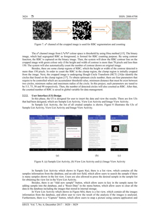 Mobile based Automated Complete Blood Count (Auto-CBC) Analysis System ...