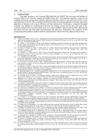 An efficient scanning algorithm for photovoltaic systems under partial shading | PDF | Computer ...
