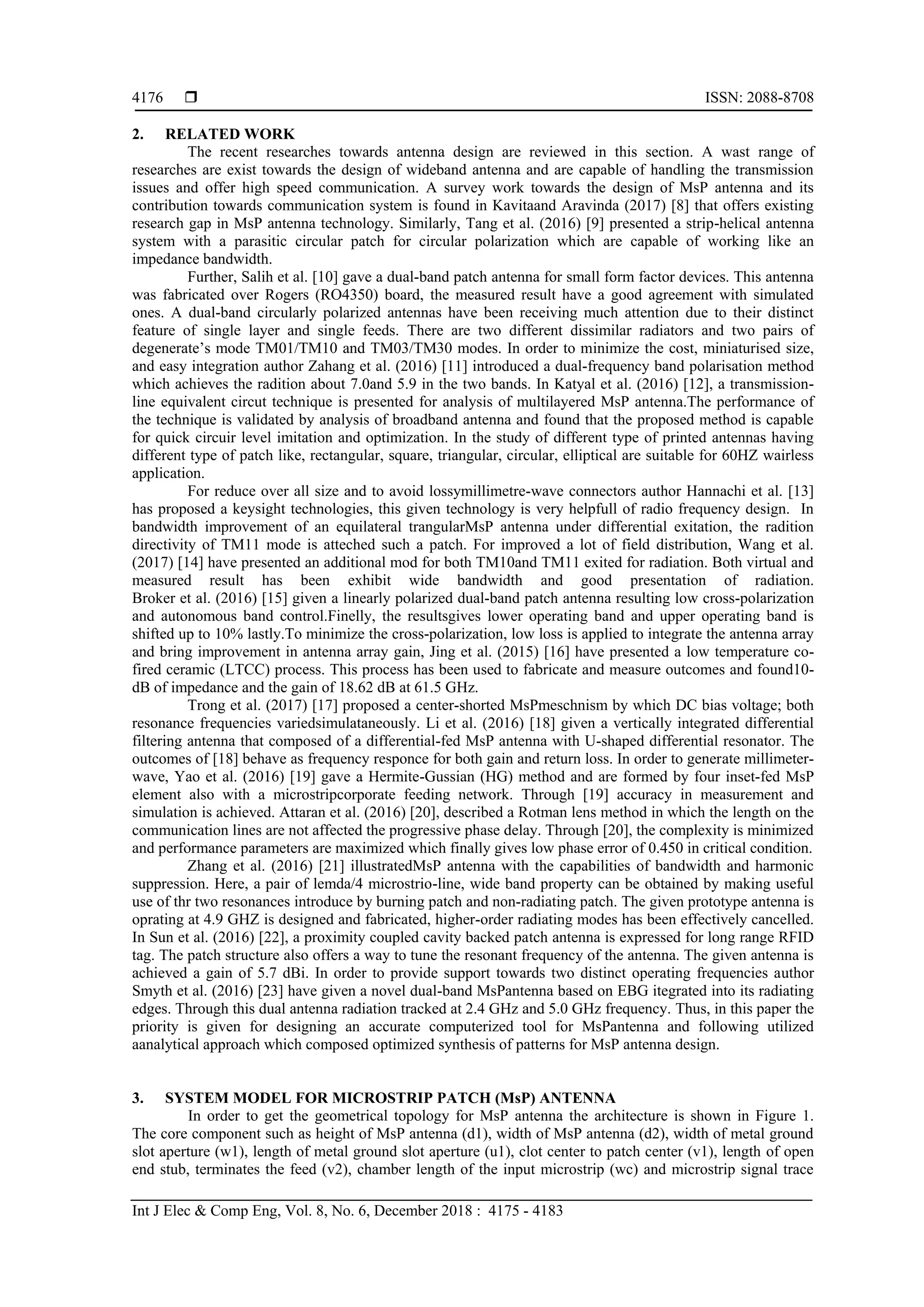 An Analytical Approach for Design of Microstrip Patch (MsP) | PDF