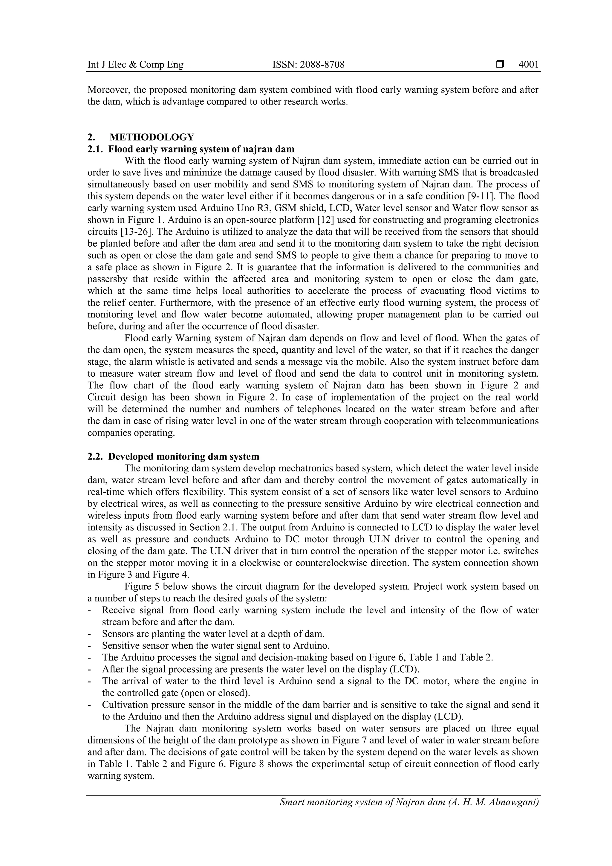 Smart monitoring system of Najran dam | PDF