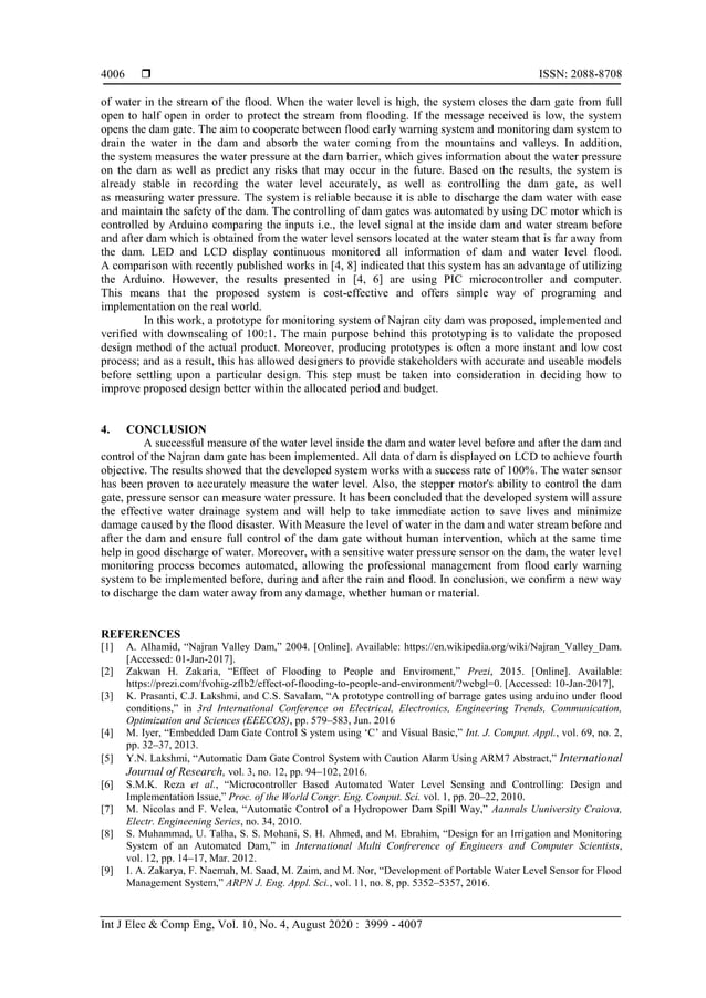 Smart monitoring system of Najran dam | PDF