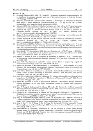 The development of a wireless LCP-based intracranial pressure sensor for traumatic brain injury ...
