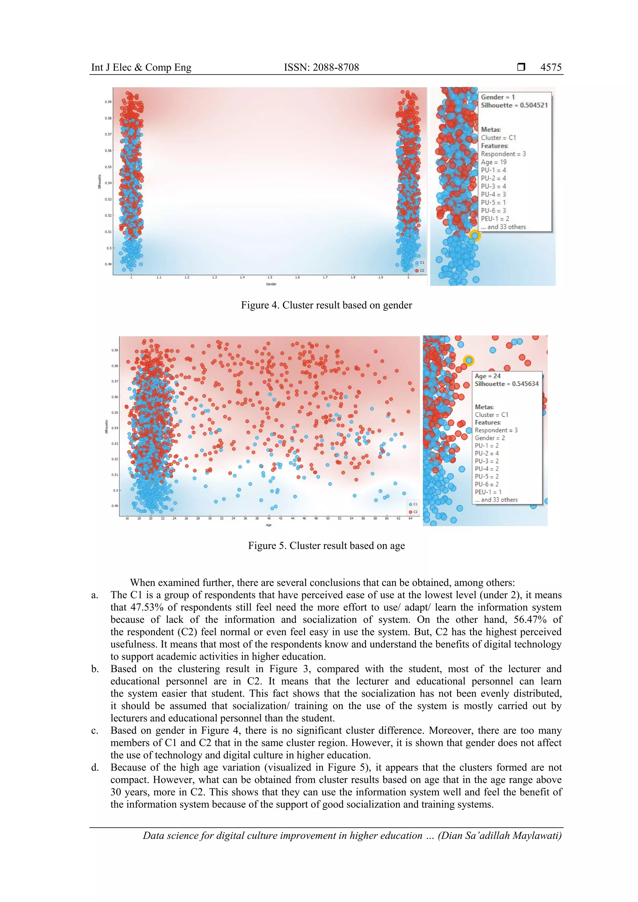 Data science for digital culture improvement in higher education using ...
