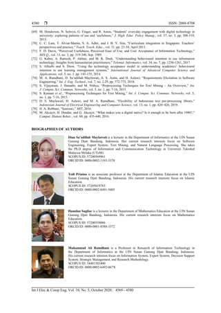 Data science for digital culture improvement in higher education using ...