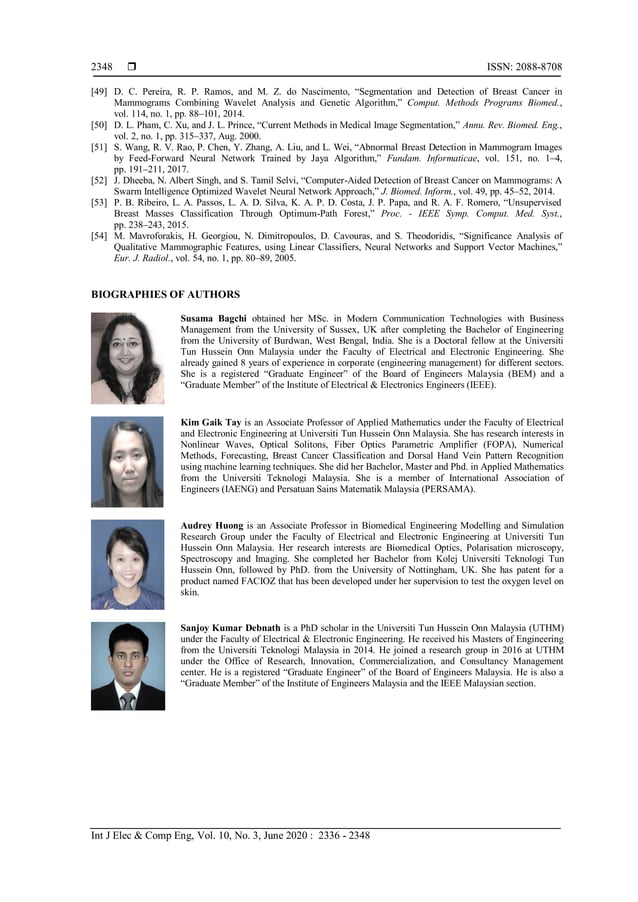 Image processing and machine learning techniques used in computer-aided detection system for ...