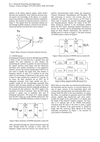 MIMO ofdm techniques for wireless communication | PDF