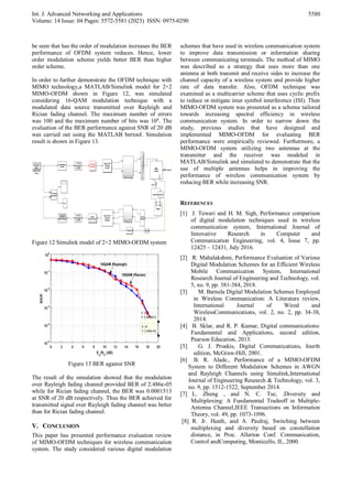 MIMO ofdm techniques for wireless communication | PDF