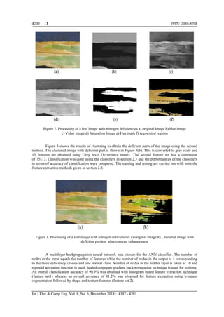 Classification of Macronutrient Deficiencies in Maize Plant Using Machine Learning | PDF