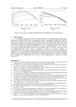 Dual-layer remote phosphor structure: a novel technique to enhance the color quality scale and ...