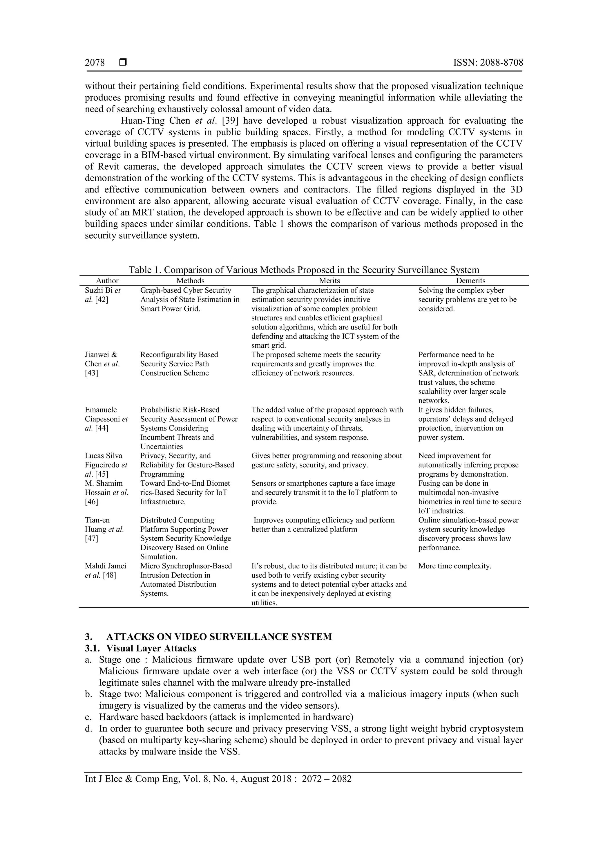 CCTV Surveillance System, attacks and design goals | PDF