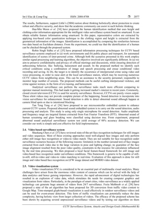 CCTV Surveillance System, attacks and design goals | PDF