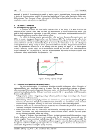 A deterministic method of distributed generation hosting capacity calculation: case study of ...