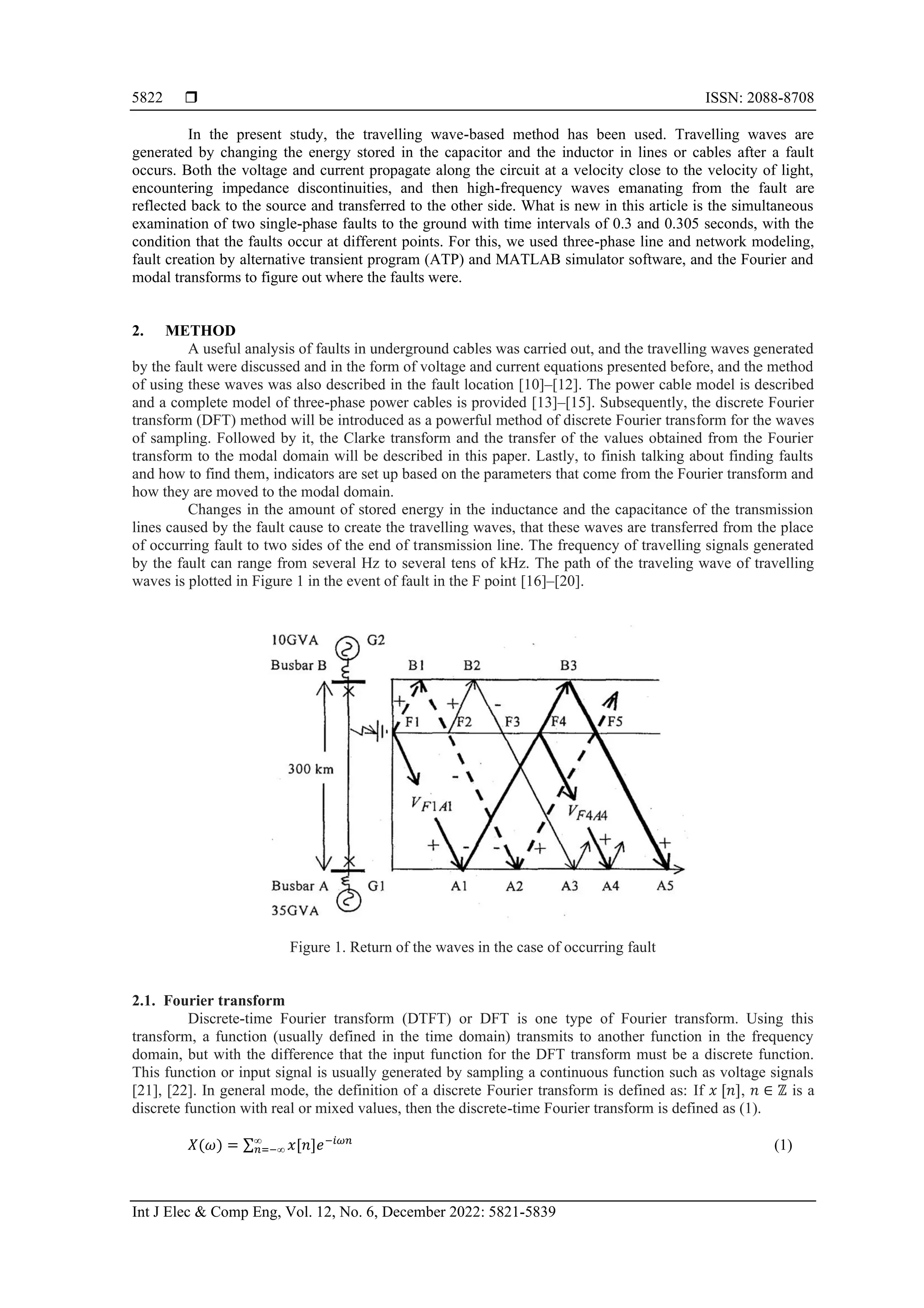 Comparative Detection And Fault Location In Underground Cables Using