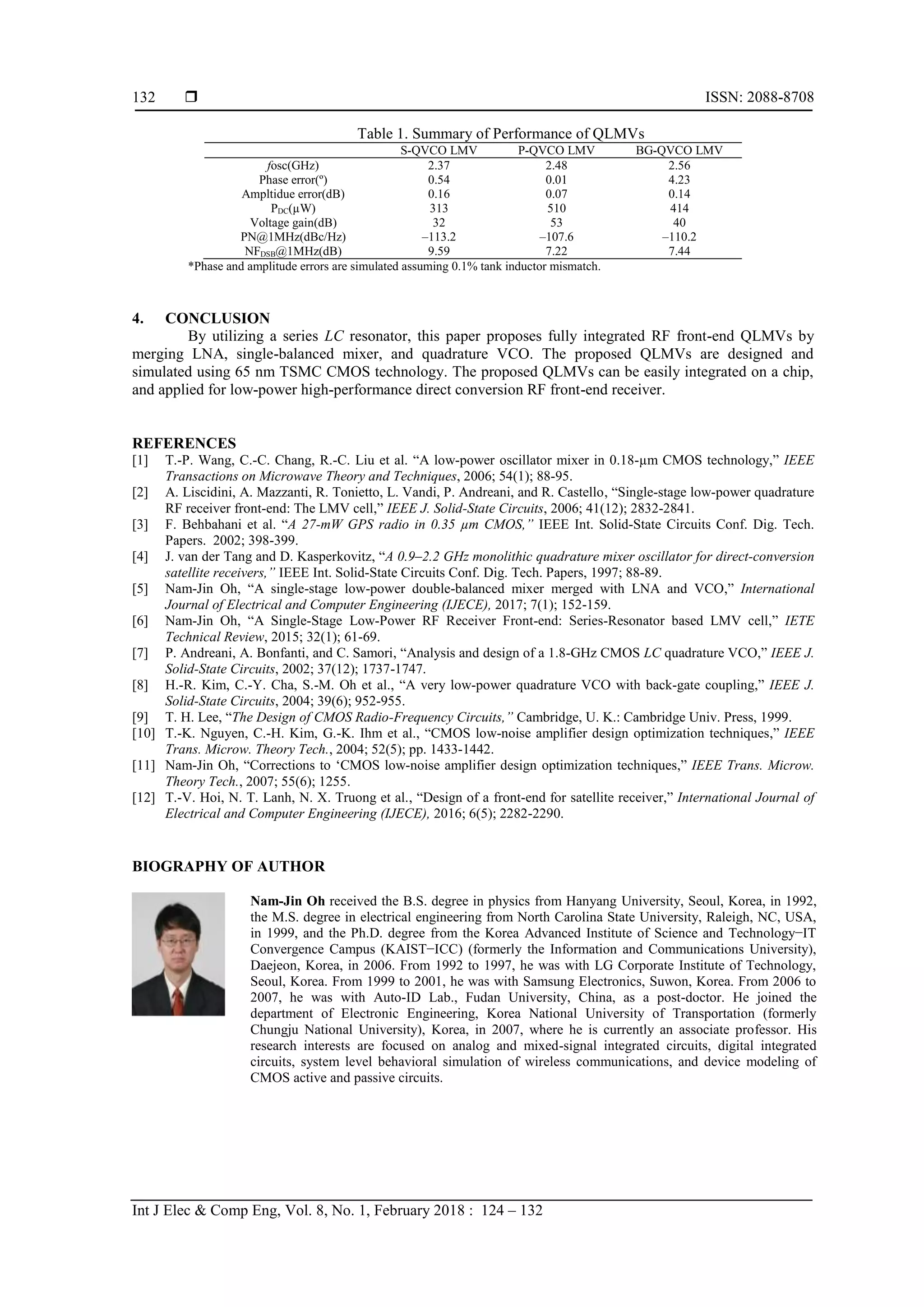 Single-Stage Quadrature LMVs | PDF