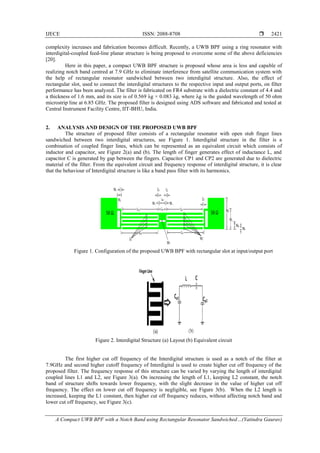 A Compact UWB BPF with a Notch Band using Rectangular Resonator Sandwiched between Interdigital ...