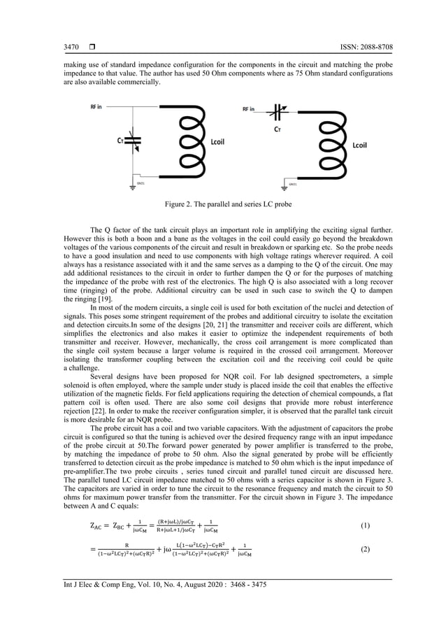 Design of probe for NQR/NMR detection | PDF