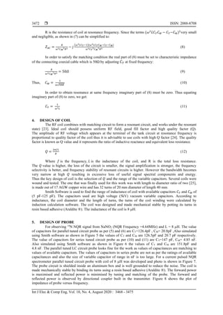 Design of probe for NQR/NMR detection | PDF