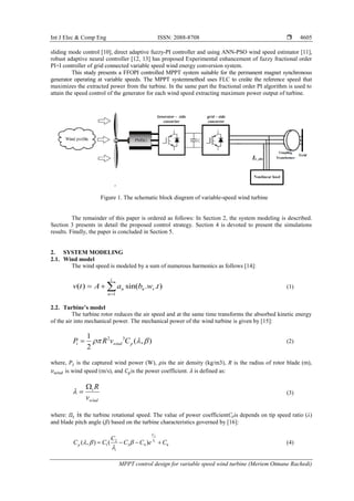 MPPT control design for variable speed wind turbine | PDF