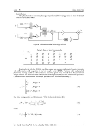 MPPT control design for variable speed wind turbine | PDF