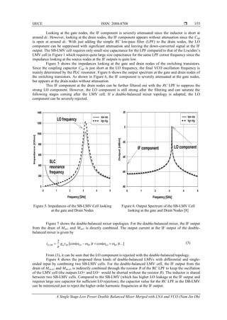 A Single-Stage Low-Power Double-Balanced Mixer Merged with LNA and VCO ...