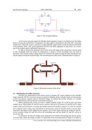 A new structure of a wide band bridge power limiter | PDF