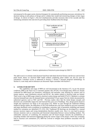 A BIM-based Detailed Electrical Load Estimation, Costing and Code Checking | PDF