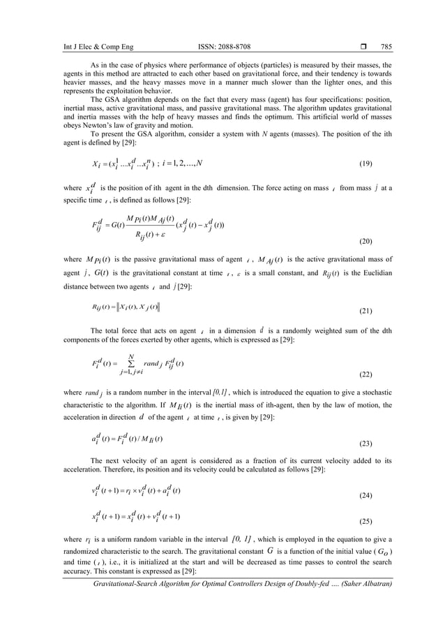 Gravitational Search Algorithm For Optimal Controllers Design Of Doubly Fed Induction Generator
