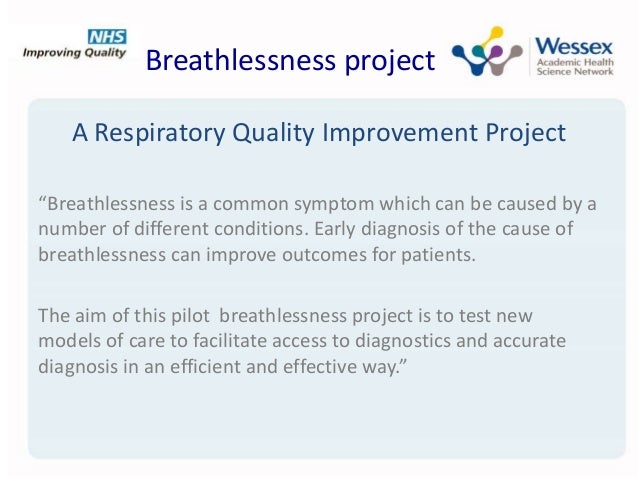 Respiratory Quality Improvement Programme - Breathlessness project