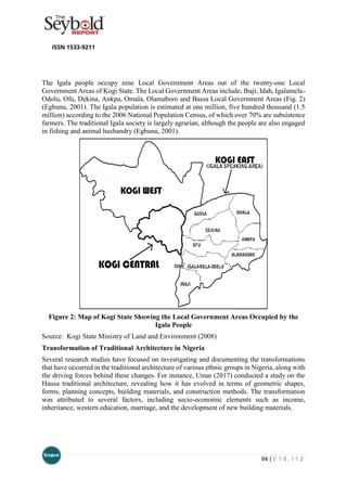 RESPONSE OF TRADITIONAL ARCHITECTURE TO MODERNISM IN NIGERIA: A ...