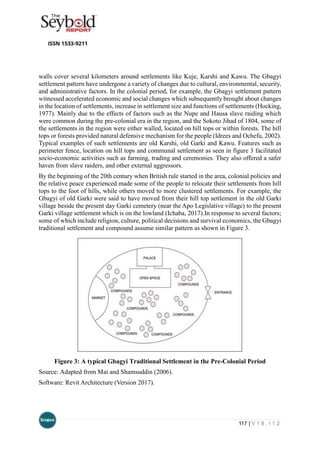 RESPONSE OF GBAGYI TRADITIONAL BUILDING PATTERN TO MODERN ARCHITECTURE ...