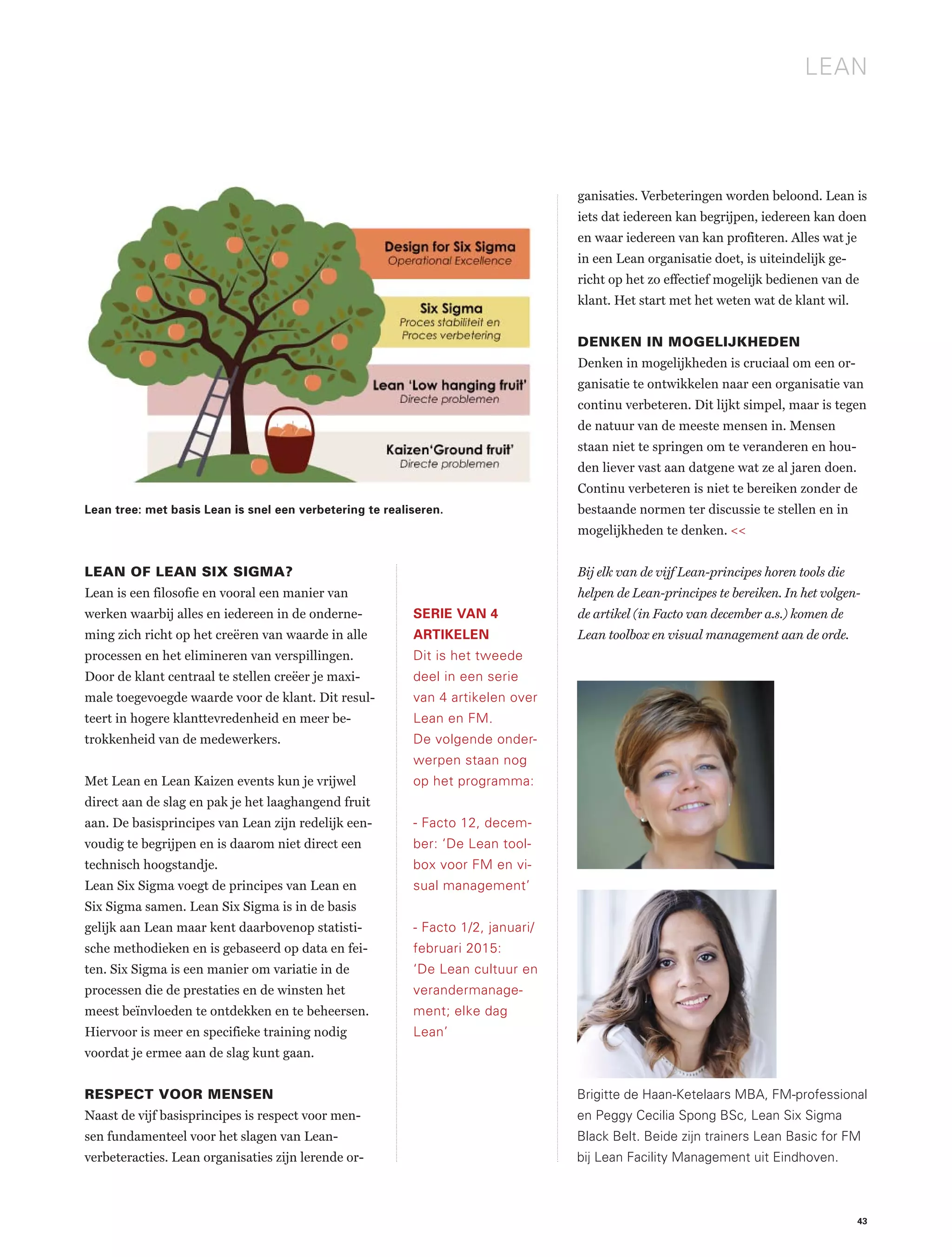 Lean voor Facility Management (deel 2) Vijf Lean Principes | PDF