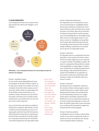 Lean voor Facility Management (deel 2) Vijf Lean Principes | PDF
