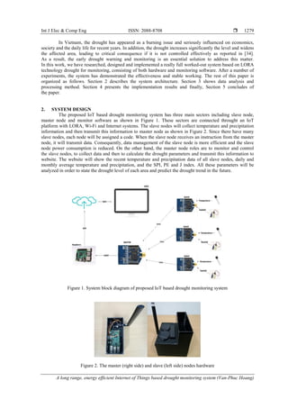 A long range, energy efficient Internet of Things based drought monitoring system | PDF ...