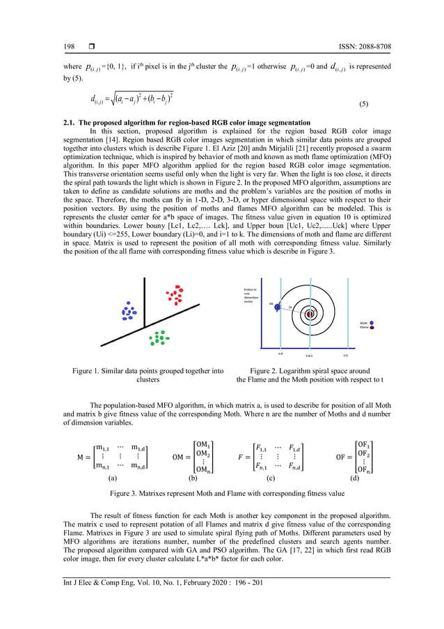 Mmfo Modified Moth Flame Optimization Algorithm For Region Based Rgb