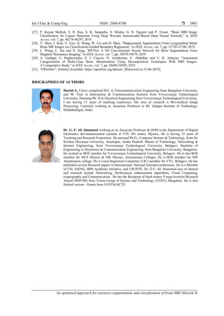 An optimized approach for extensive segmentation and classification of ...