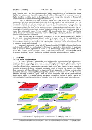 A proposal and simulation analysis for a novel architecture of gate-all-around polycrystalline ...