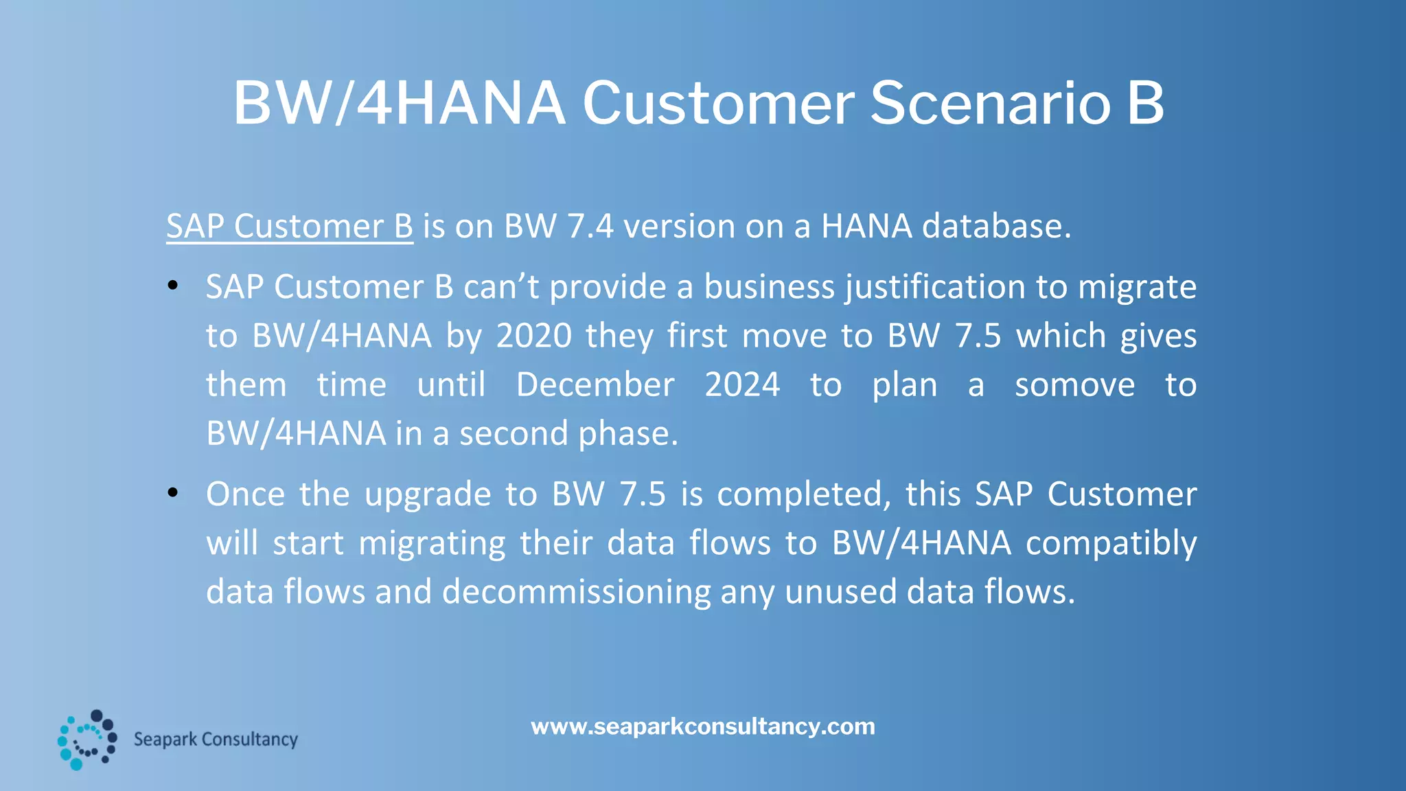 SAP BW to BW4HANA Migration | PDF