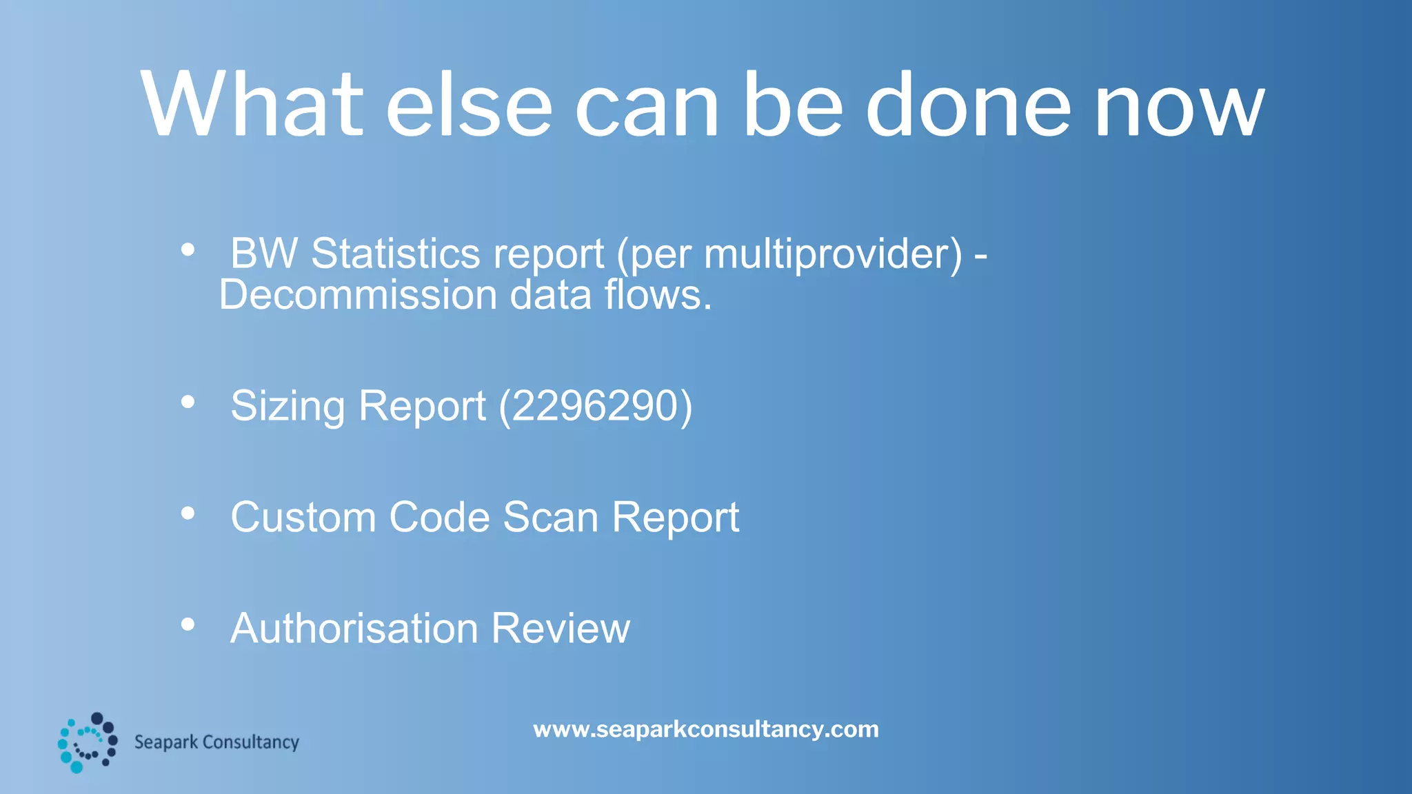 SAP BW to BW4HANA Migration | PDF