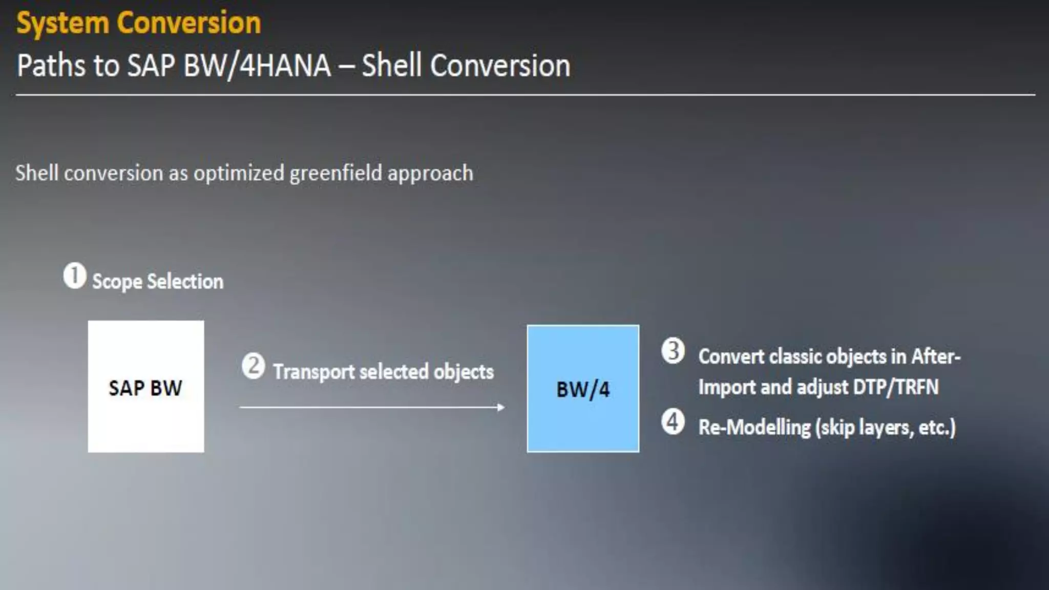 SAP BW to BW4HANA Migration | PDF